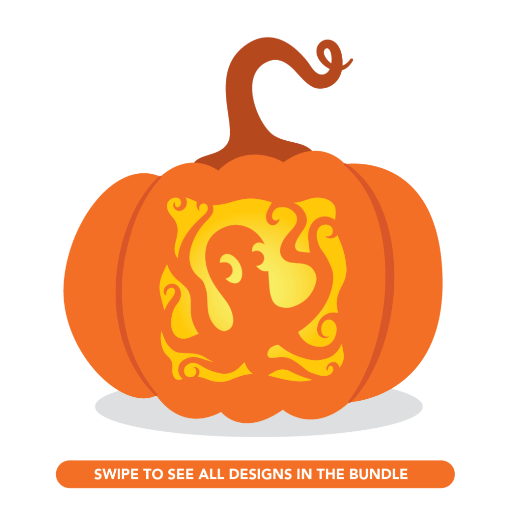 Octopus Pumpkin Carving Stencil - Custom Pumpkin Stencils 2025