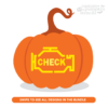Check Engine Light Pumpkin Carving Stencil