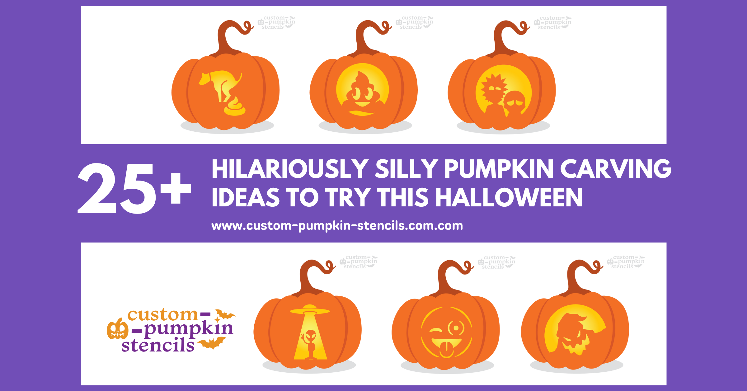 25+ Hilariously Silly Pumpkin Carving Ideas to Try This Halloween