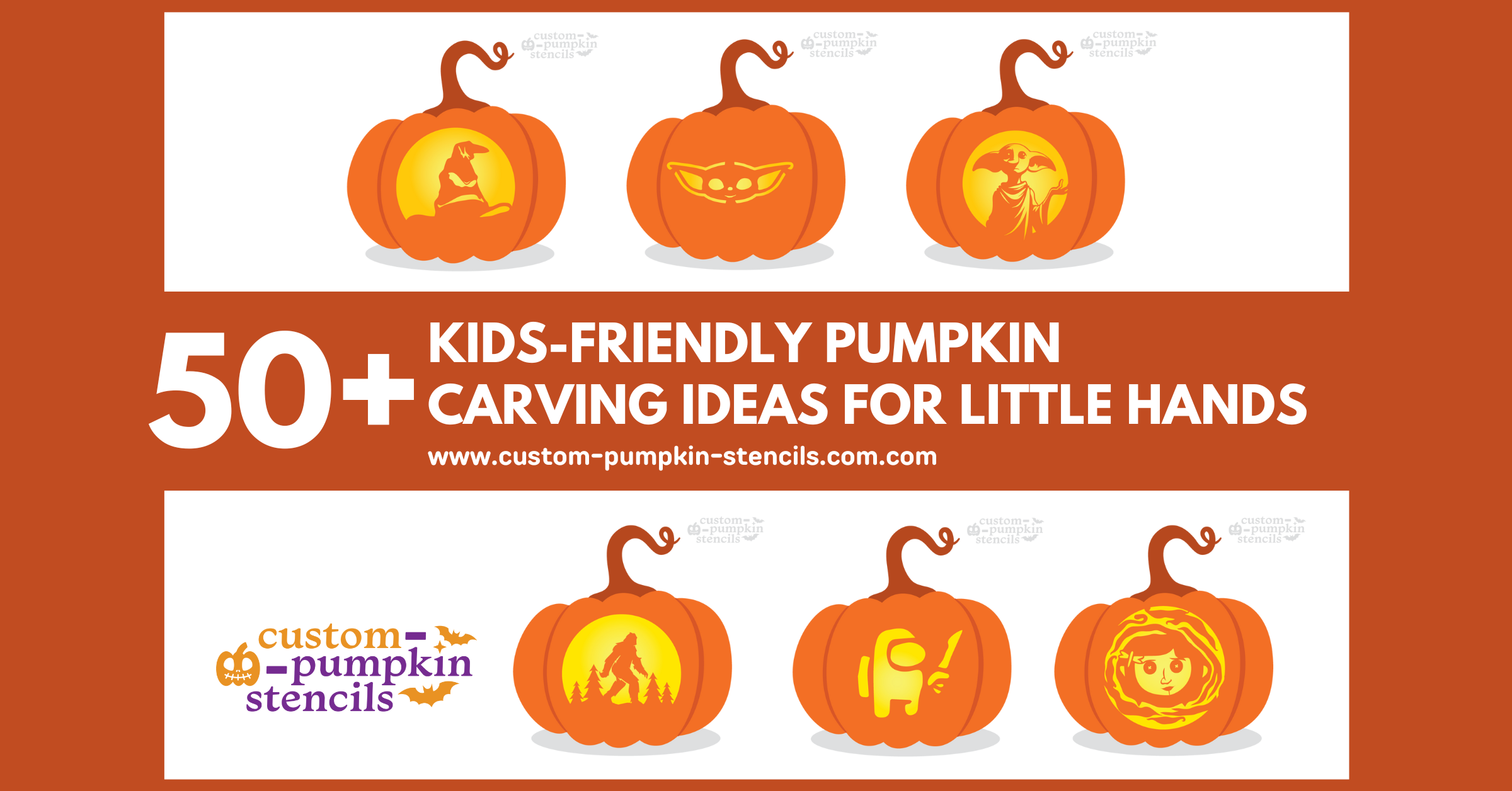 50+ Kids-Friendly Pumpkin Carving Ideas for Little Hands